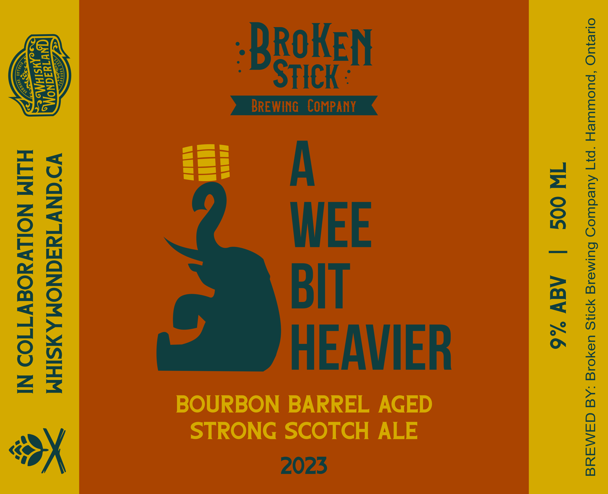 A Wee Bit Heavier 2023 – Broken Stick Brewing Company